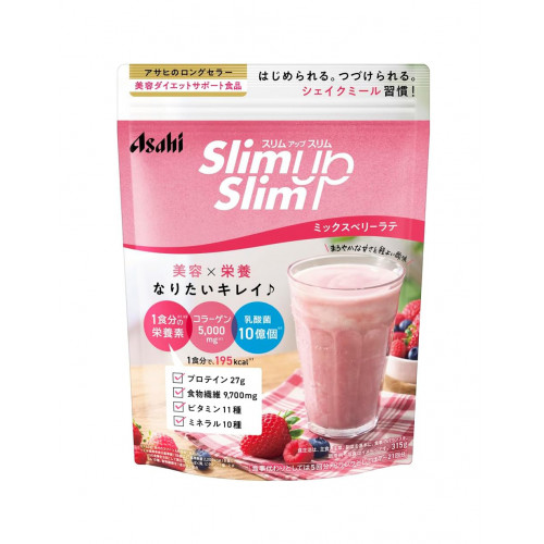 Купить Slim Up Slim Asahi — японский коктейль красоты, ягодный латте в ...